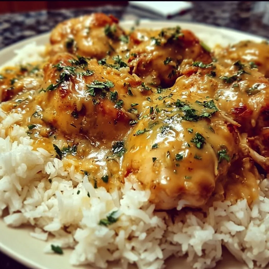 Best Smothered Chicken and Rice Recipe