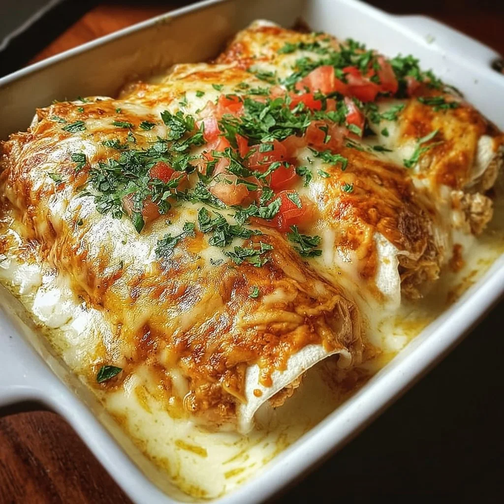 Creamy Queso Chicken Enchiladas for Effortless Family Dinners